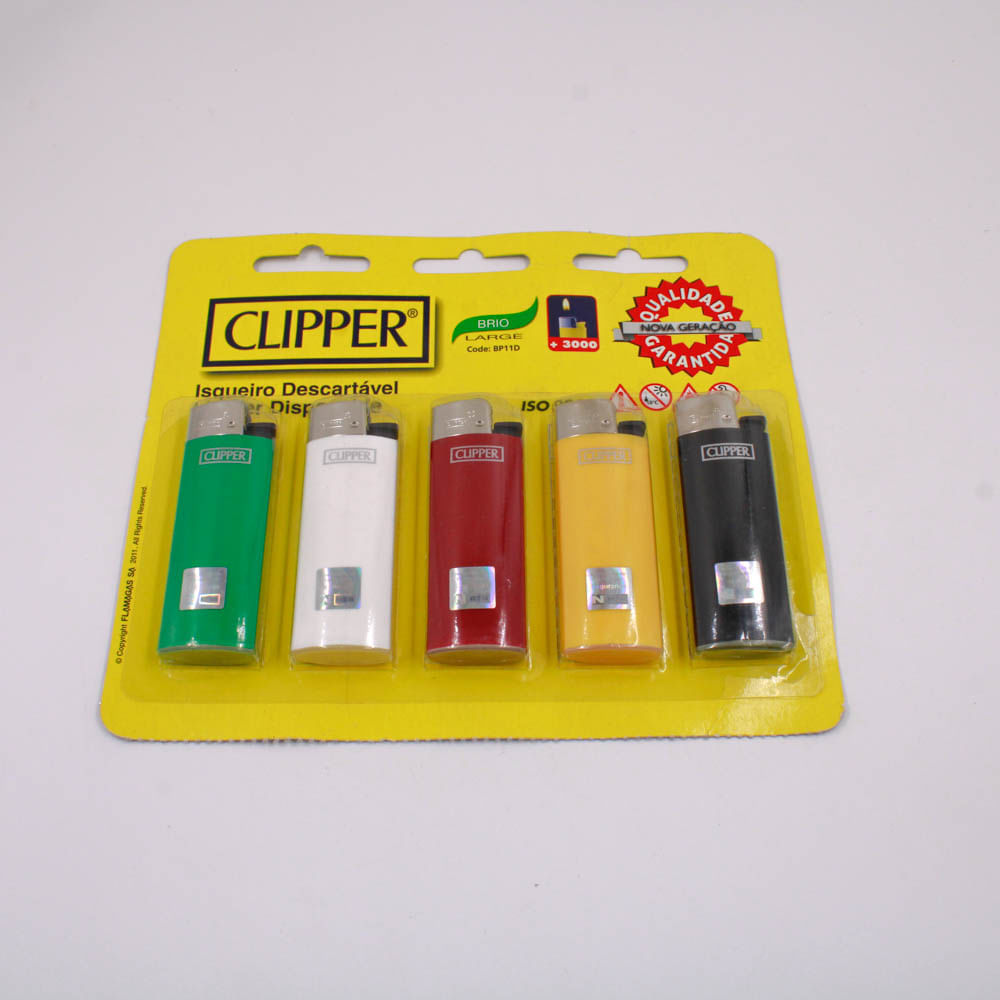 Cartela Isqueiro Clipper BP11D Brio Large - Ladeira Armarinhos