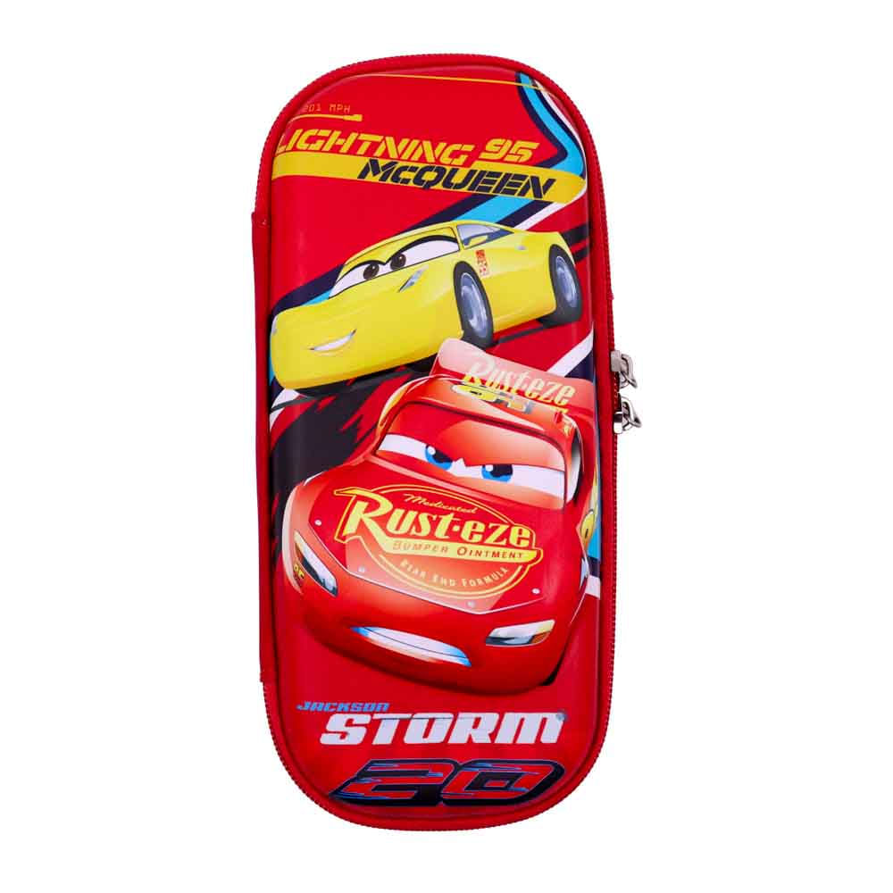 Estojo Escolar Mcqueen Storm 22X10x4.5Cm